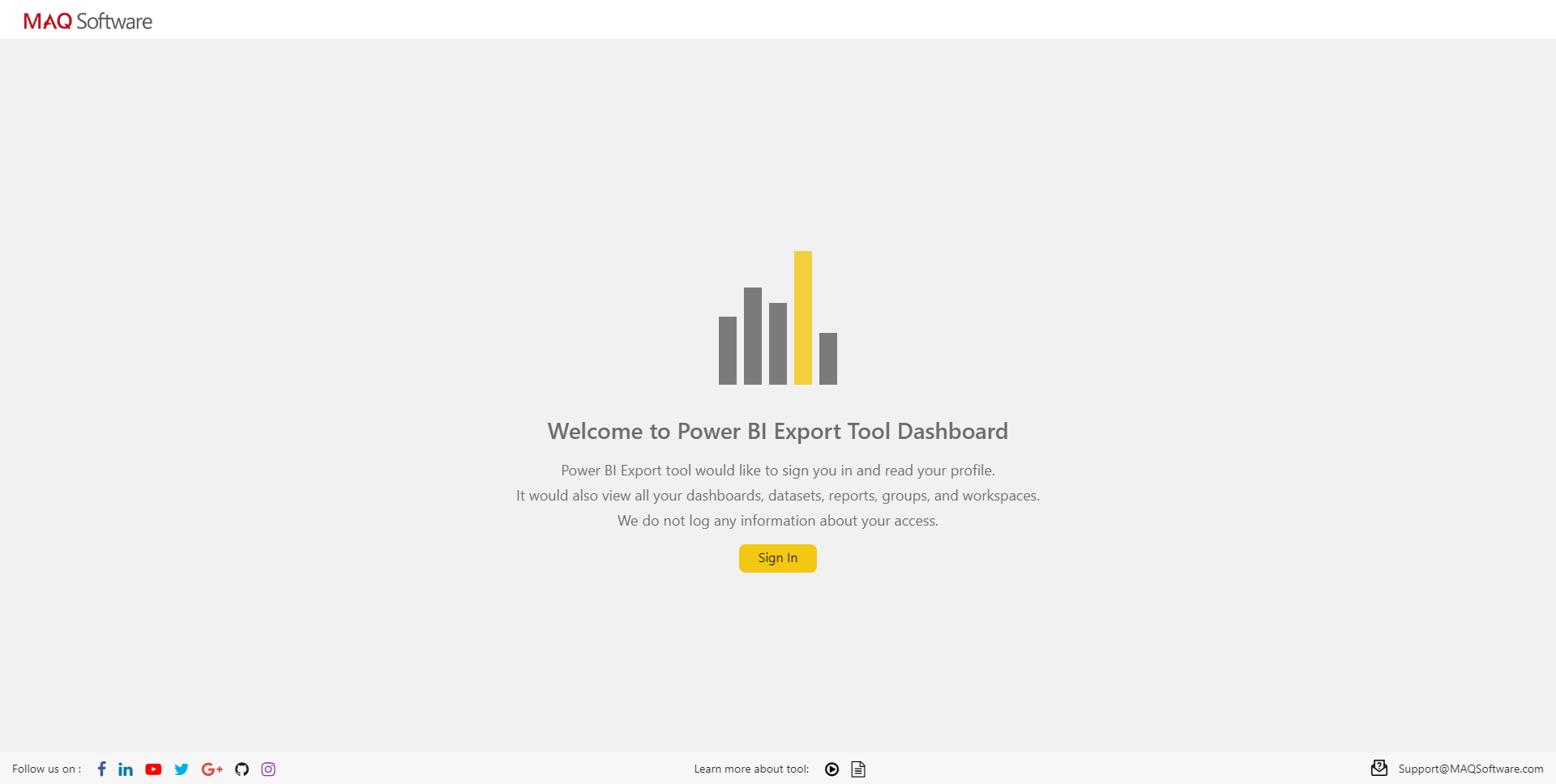 Export Power BI To PowerPoint And Excel MAQ Software